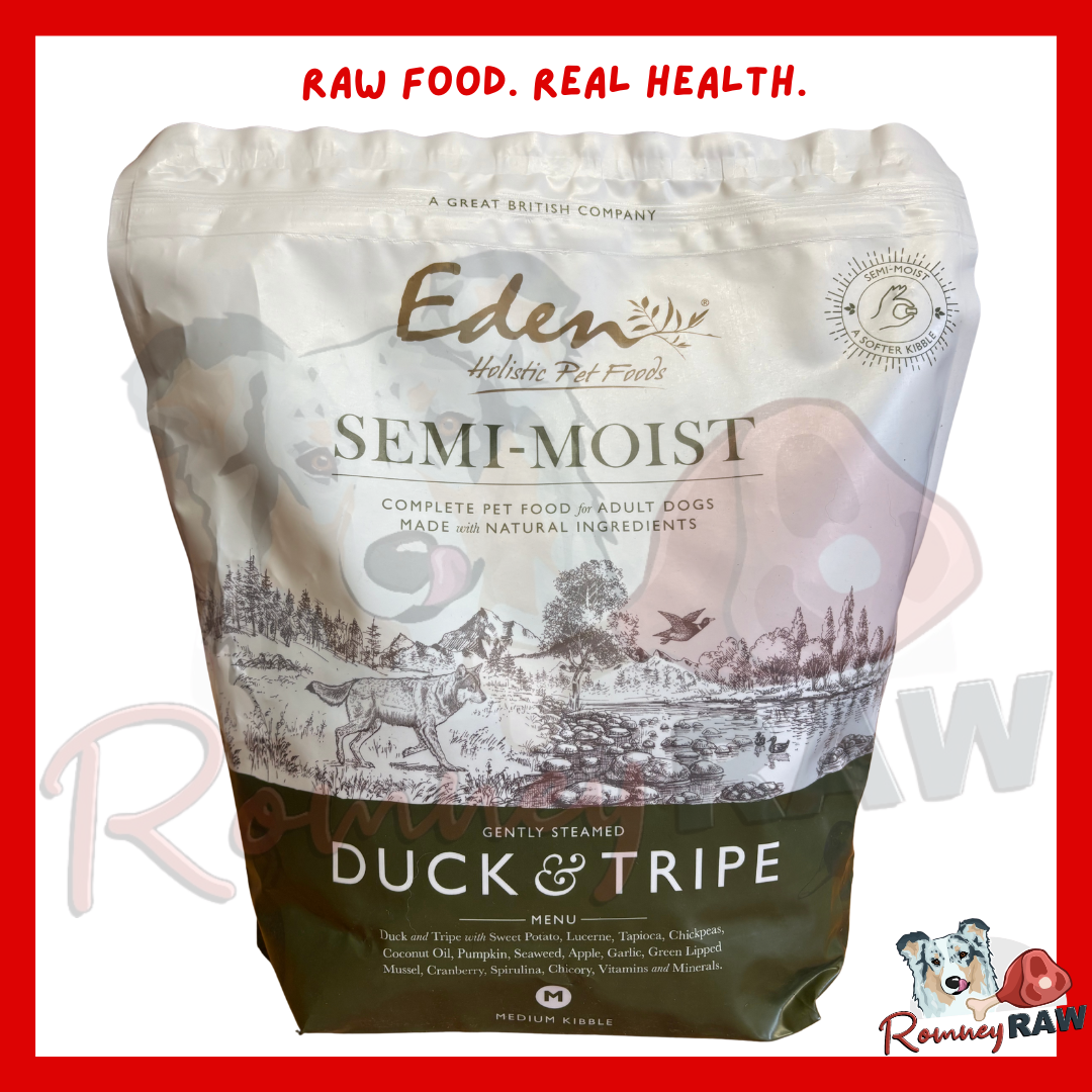 Eden Pet Foods - Semi Moist Range - Duck & Tripe - 2kg – Romney Raw