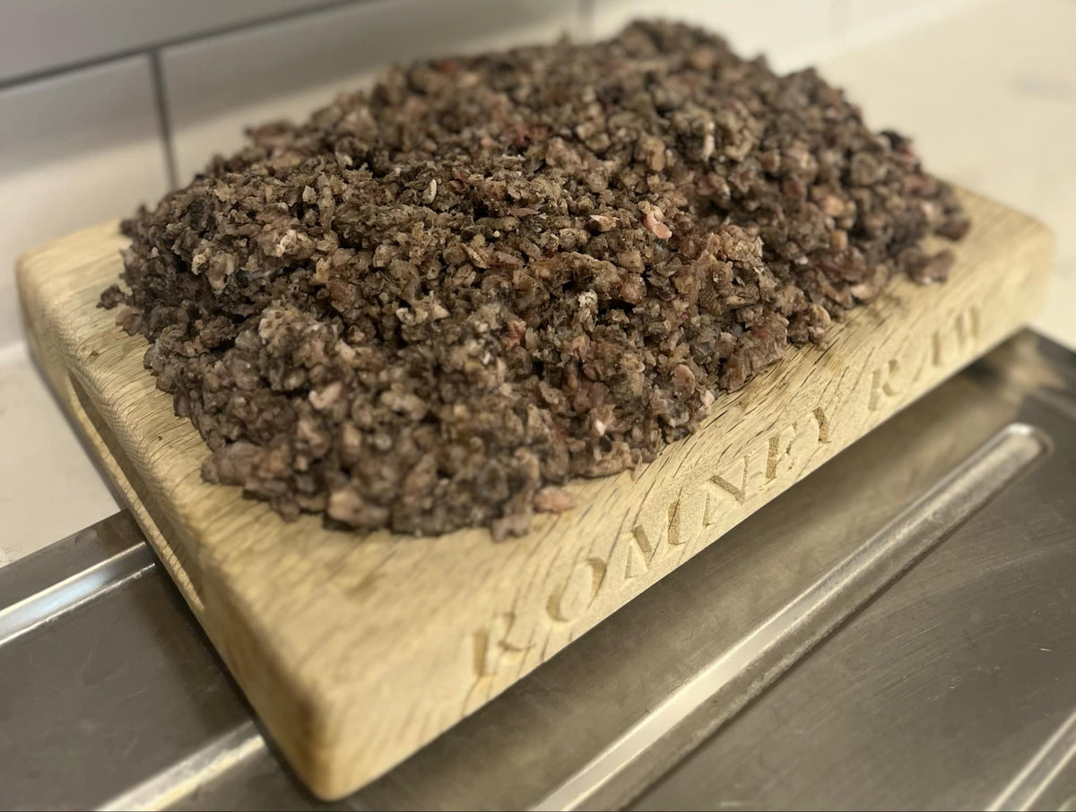 Durham Animal Feeds - Chunky Free Flow - Tripe Mince - 1kg – Romney Raw