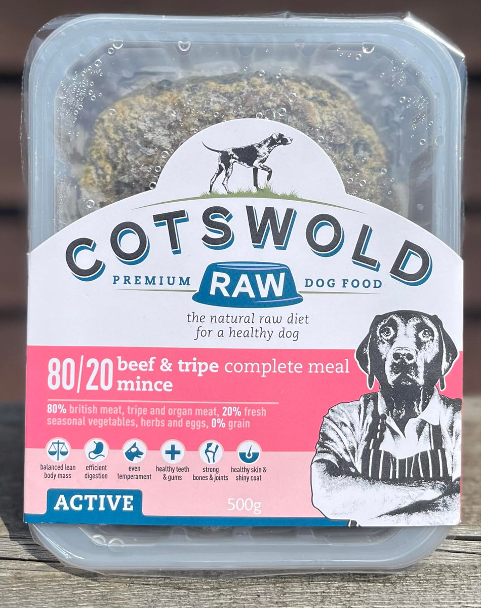 Cotswold Raw Complete Dog Food - Beef & Tripe - 500g – Romney Raw