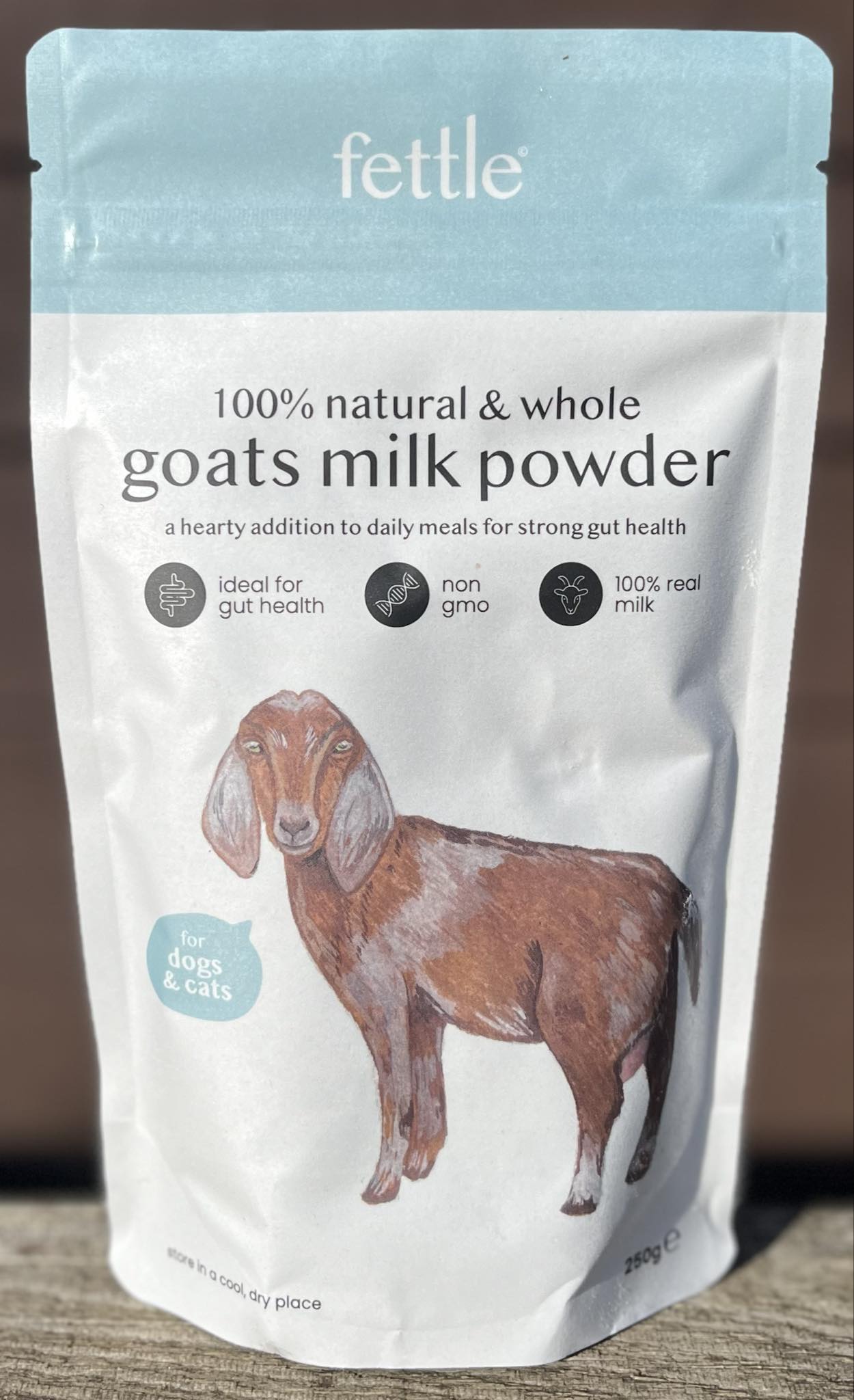 Fettle Whole Goats Milk Powder 250g – Romney Raw