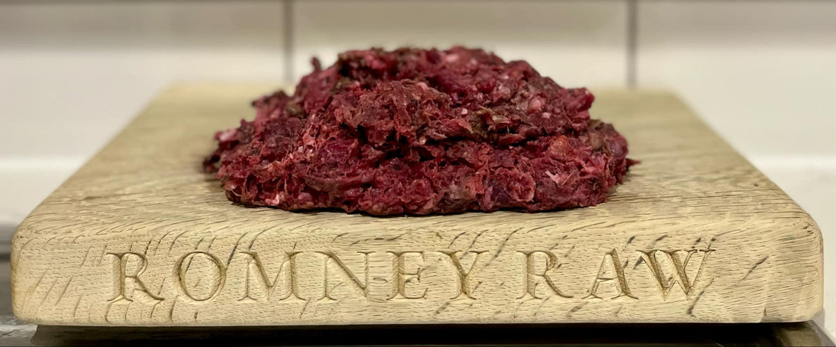 Henley Raw Dog Food - Just Ox - Complete 80/10/10 - 500g – Romney Raw