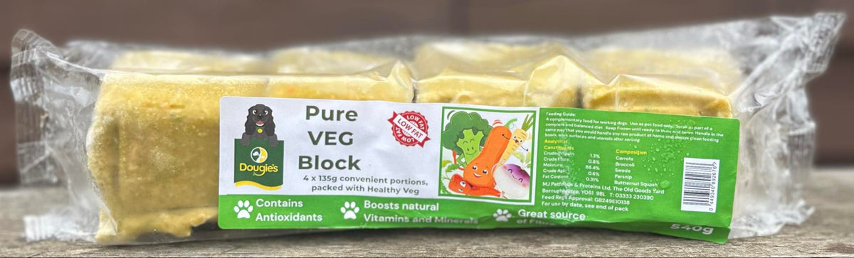 Dougie's Pure Vegetable Blocks 540g – Romney Raw